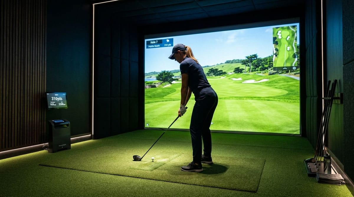 Today in Golf Tech: Golf VX Quantum Simulator Launch